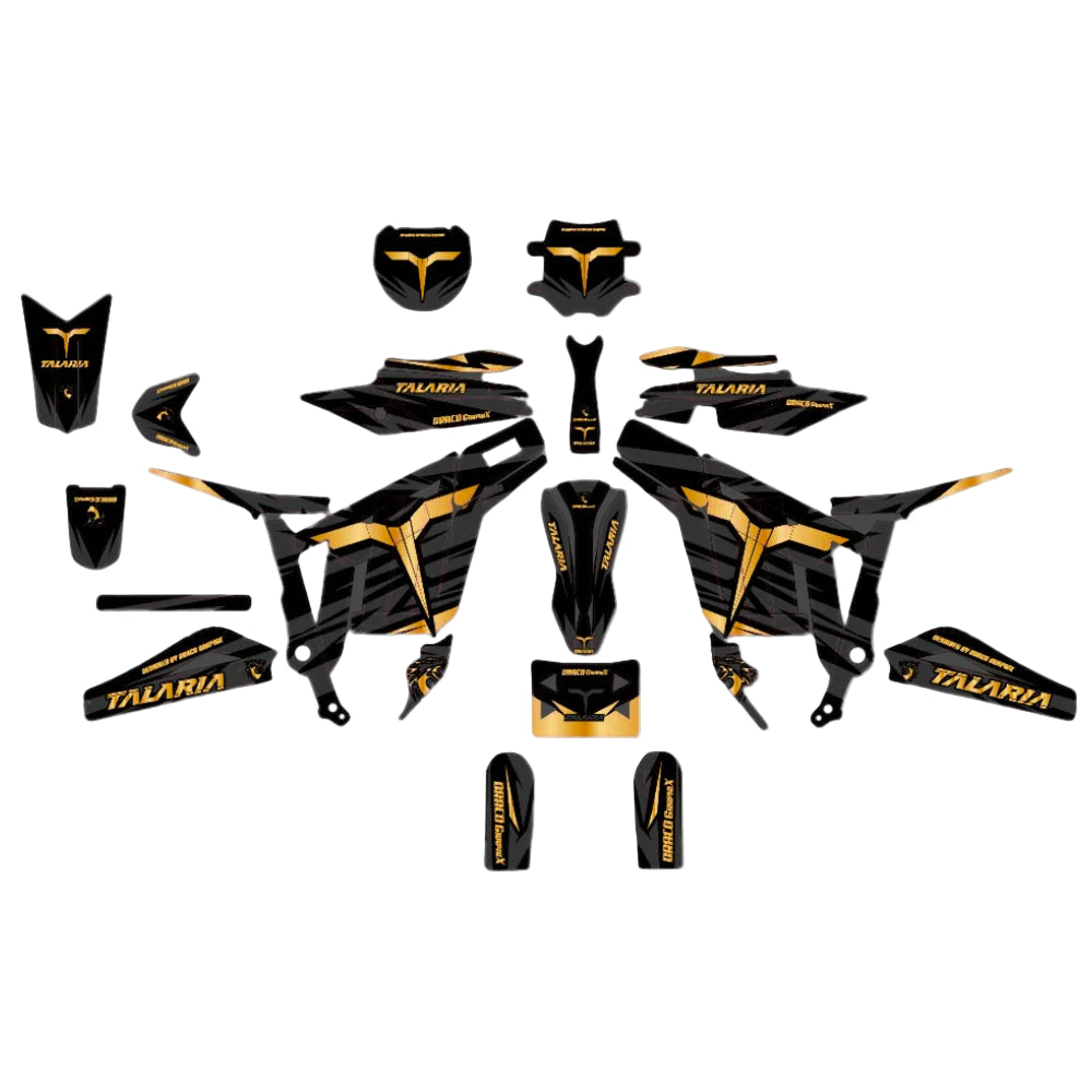 Talaria Sting MX4 Gold Type 1 Draco Graphix Sticker Kit – Two Wheels Empire