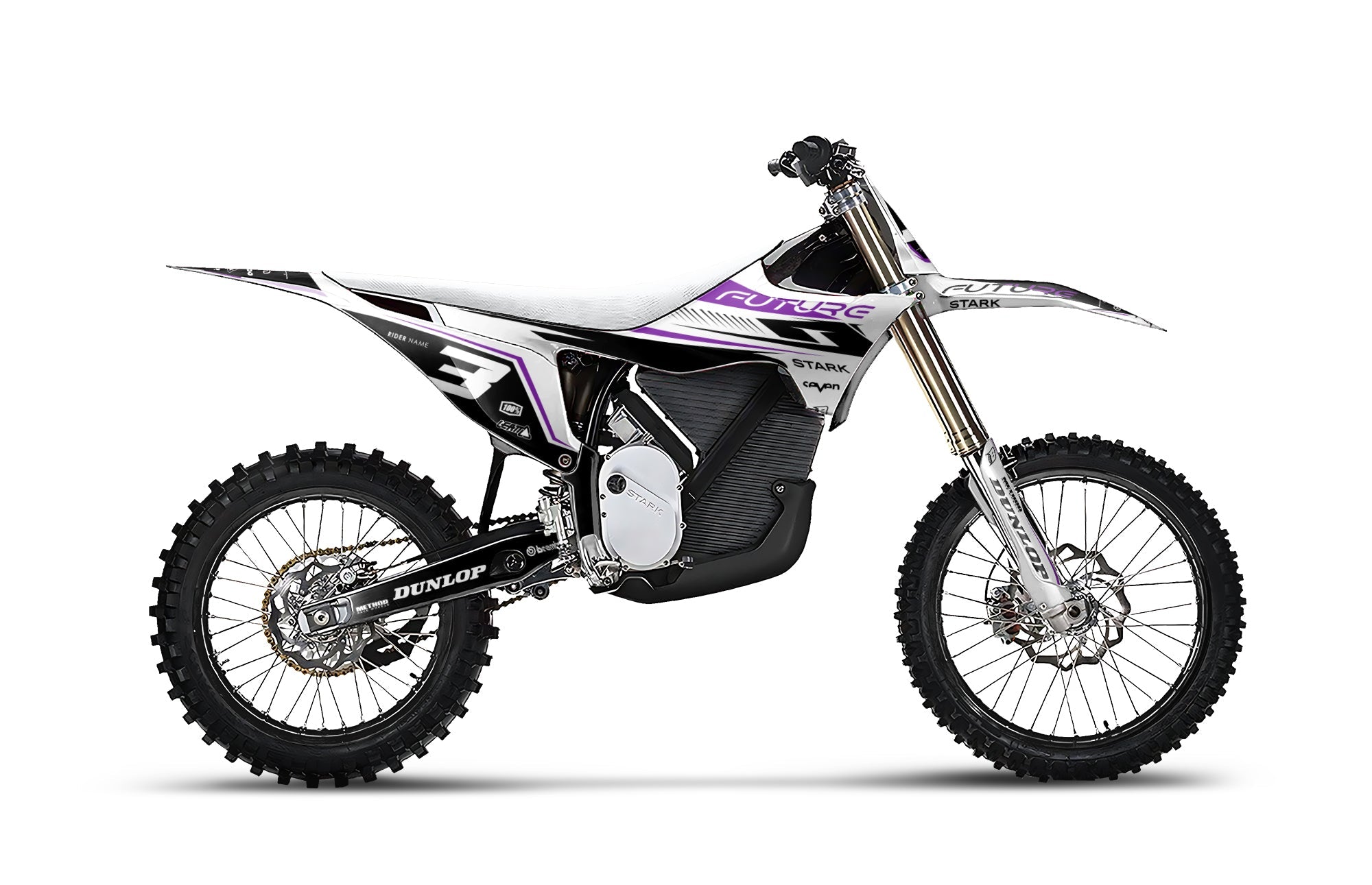STARK VARG FULL GRAPHICS KIT ''FUTURE WHITE'' DESIGN – Two Wheels Empire