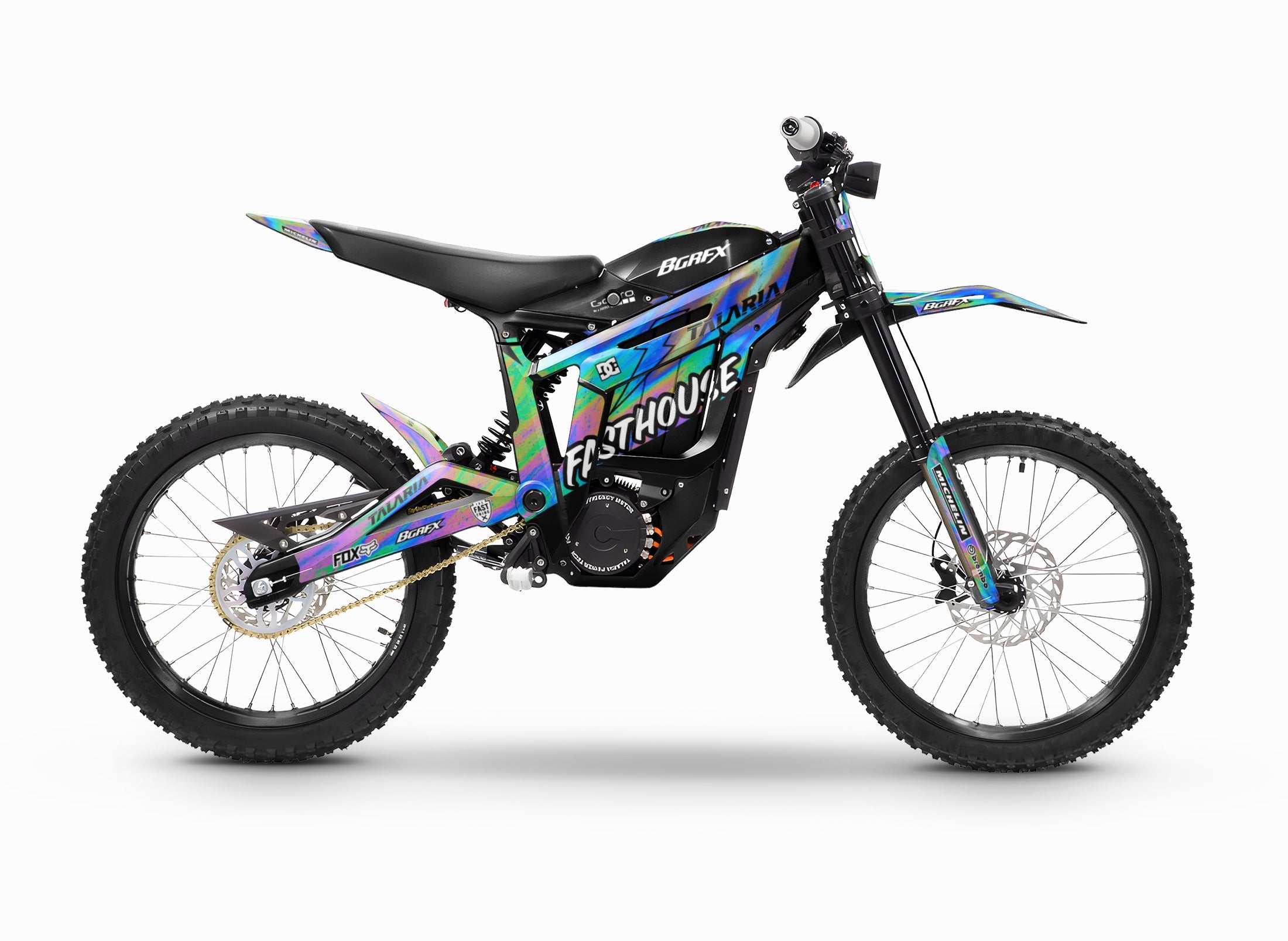 TALARIA STING FULL GRAPHICS KIT ''OILSPLIT'' DESIGN – Two Wheels Empire