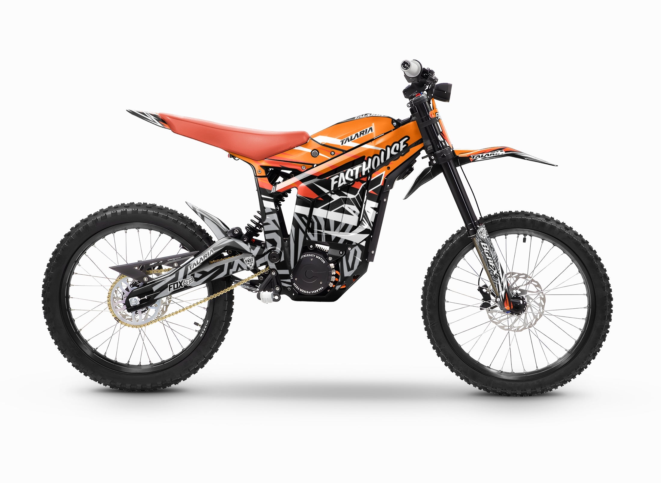 TALARIA STING FULL GRAPHICS KIT ''PULSED ORANGE'' DESIGN – Two Wheels ...