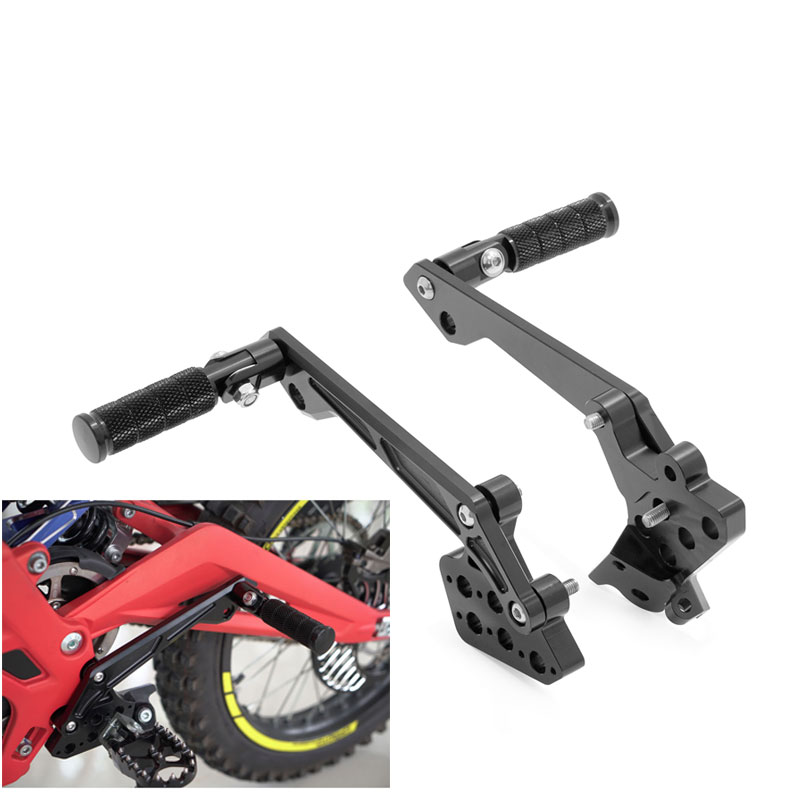 Passenger / Stunt Footpegs with bracket for the Surron Light Bee – Two ...